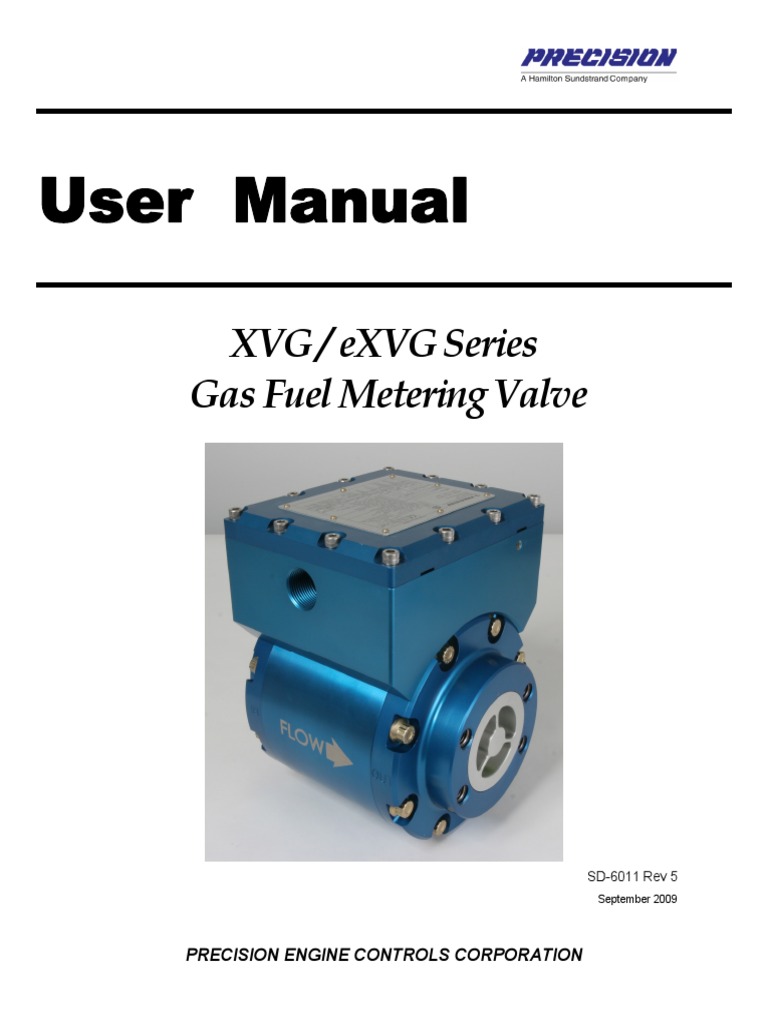 Precision XVG Fuel Valve | PDF | Electrical Connector | Power Supply