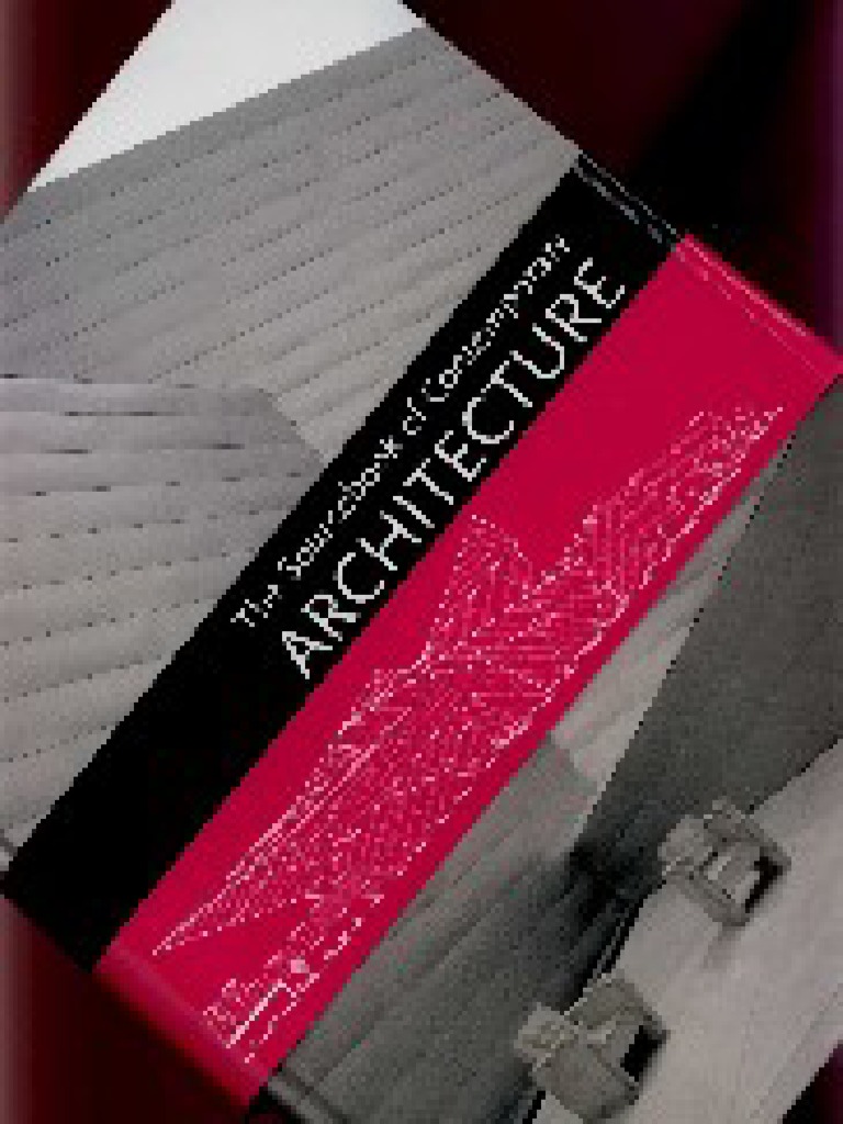 The Source Book of Contemporary Architecture | PDF