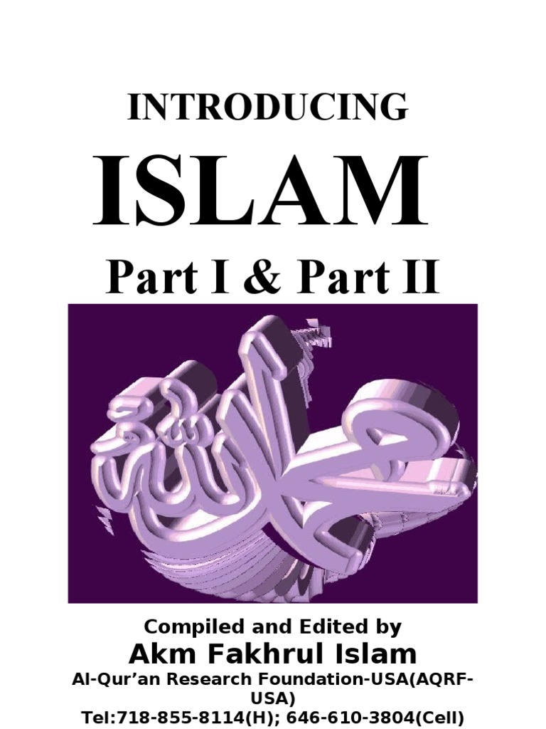 Introducing Islam Part I and Part II Modified | PDF | Prophets And ...