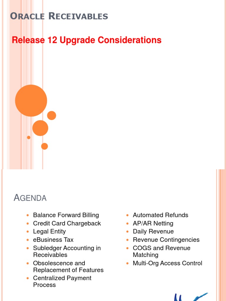 Oracle Receivables R12 | PDF | Invoice | Debits And Credits