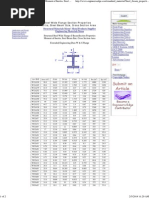Wide Flange Beam W14x34 A36 Carbon Steel | PDF | Home & Garden | Computers
