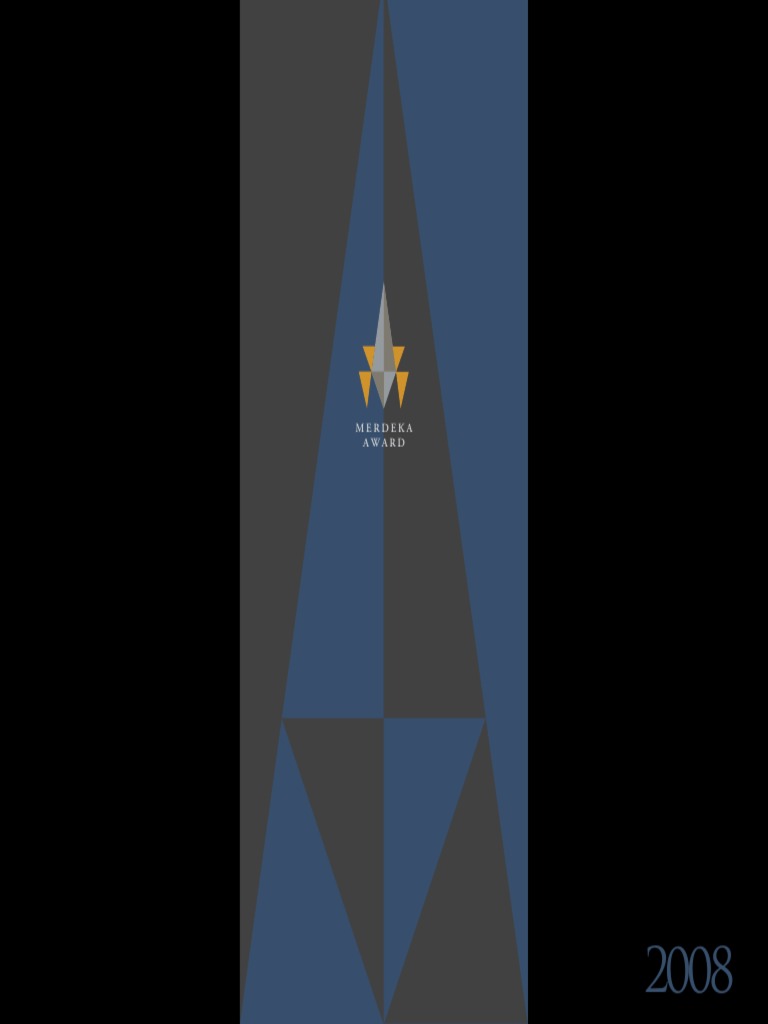 Merdeka Award 2008 | PDF | Social Science