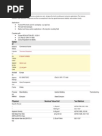 Nylon 66 30GF Technical Data Sheet 2 | PDF | Strength Of Materials ...