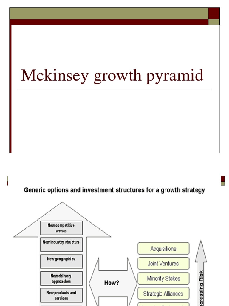 McKinsey Growth Pyramid Explained | PDF | Strategic Management ...