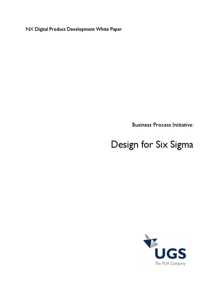 Design For Six Sigma | PDF | Design For Six Sigma | Business Process