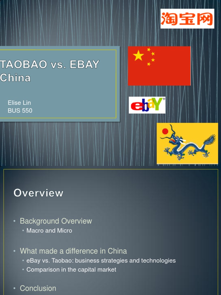 TAOBAO Vs Ebay | PDF | E Bay | Alibaba Group