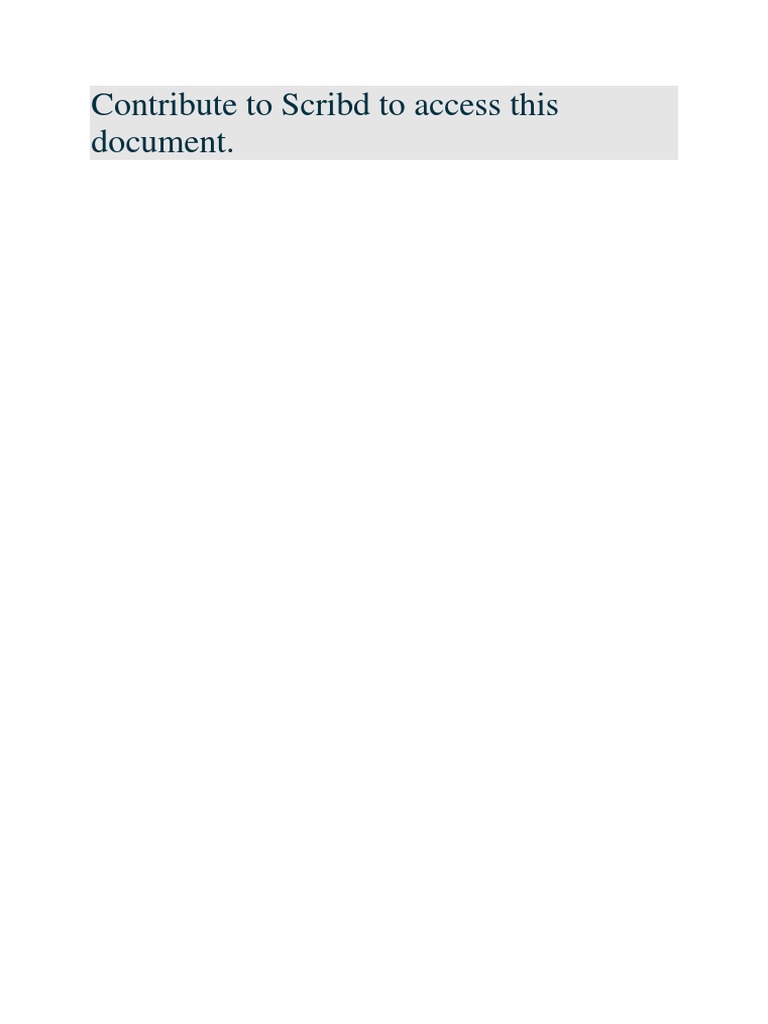 Access Scribd Document Contributions | PDF