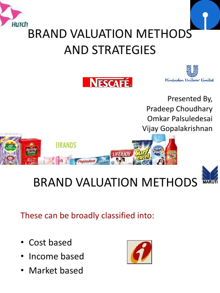 Brand Valuation & Strategy Guide | PDF | Brand | Discounted Cash Flow