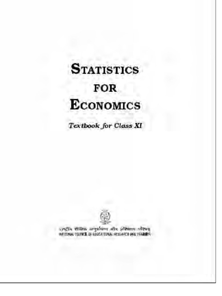 NCERT Class 11 Statistics Overview | PDF | Survey Methodology | Census