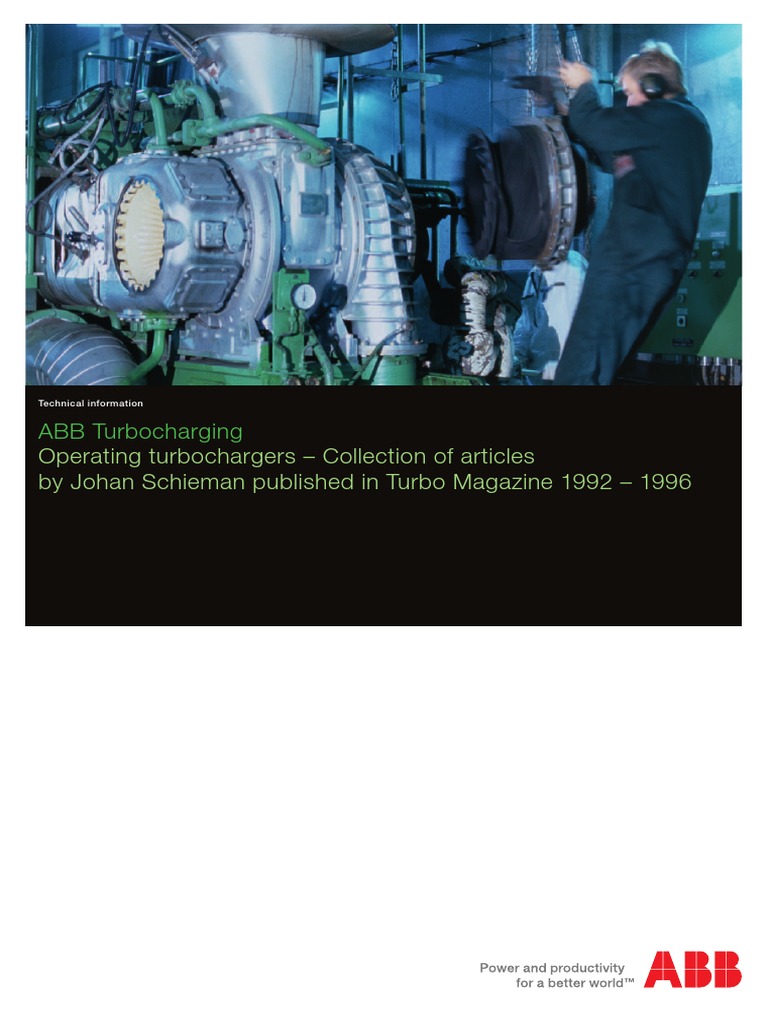 ABB Operating Turbochargers | PDF