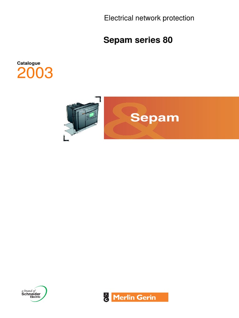 Sepam Relay | PDF | Transformer | Electrical Substation