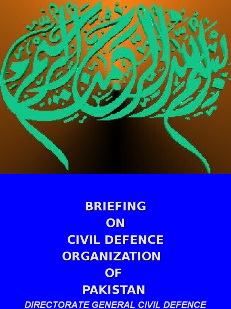 Civil Defence | PDF | Civil Defense | Islamabad