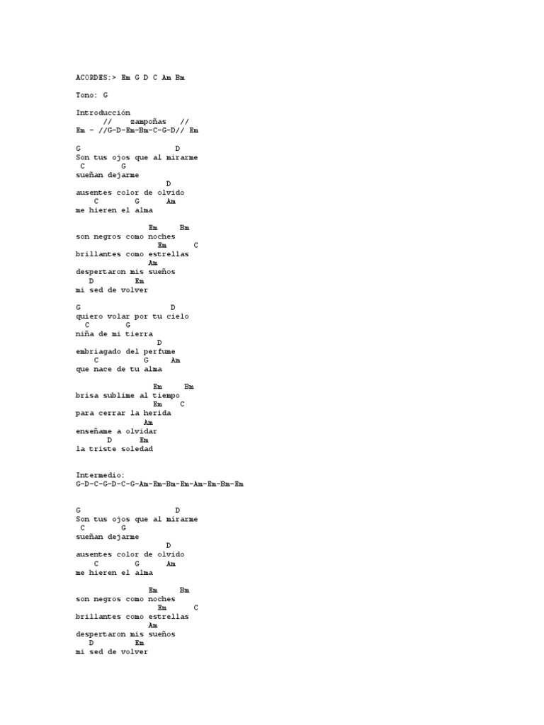 Letras de Los Kjarkas | PDF