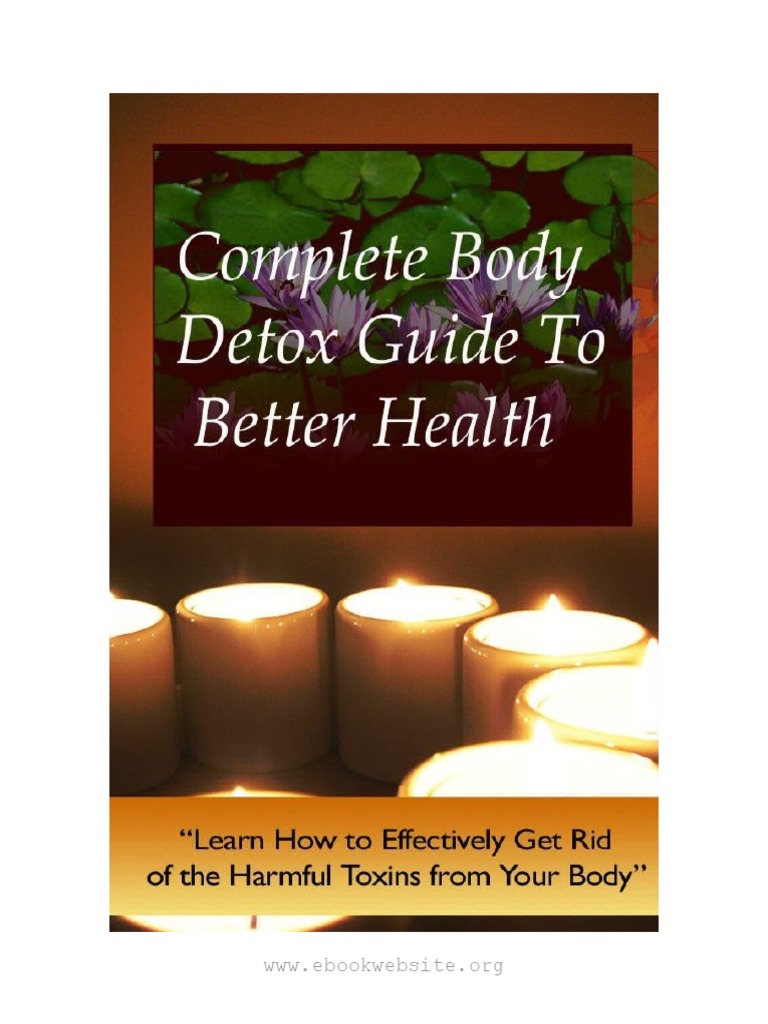 Complete Body Detox Book | PDF | Detoxification (Alternative Medicine ...