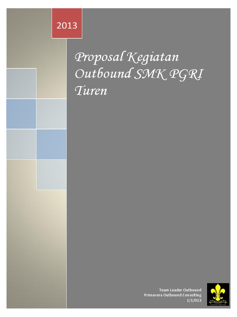 Proposal Kegiatan Outbound | PDF