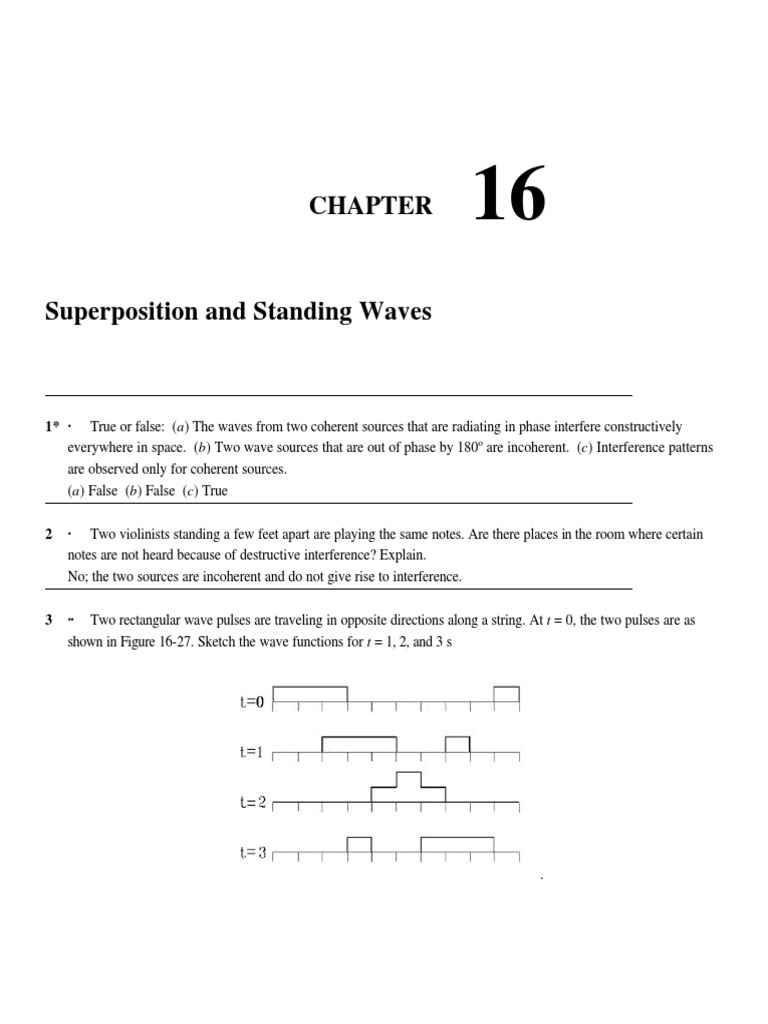 ch16 PDF | PDF | Interference (Wave Propagation) | Waves