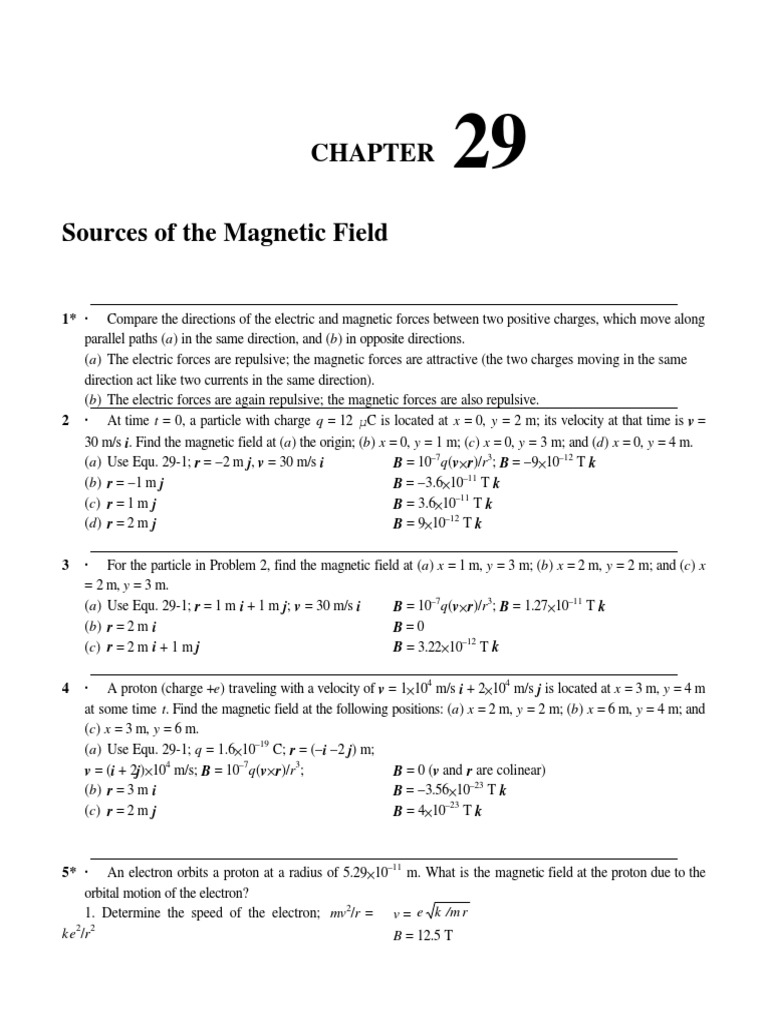ch29 PDF | PDF | Ferromagnetism | Magnetic Field