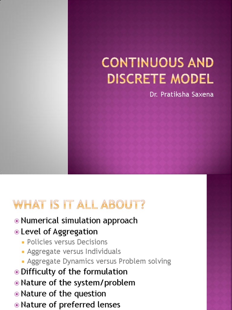 A Guide to Different Types of Simulation Models and Their Applications ...
