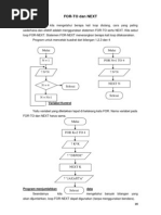Contoh Flowchart Perulangan - For, While Dan Do While - Kelas ...