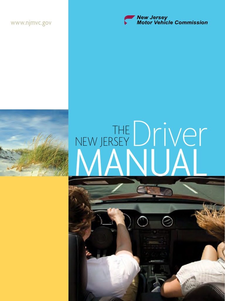 NJ MVC Driver Manual | PDF | Driver's License | Driving
