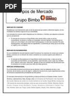 Segmentación de Mercado BIMBO | Mercado (economía) | America latina