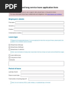 OPM Form 71 - Leave Request Form-1 | PDF | Sick Leave | Social Security ...