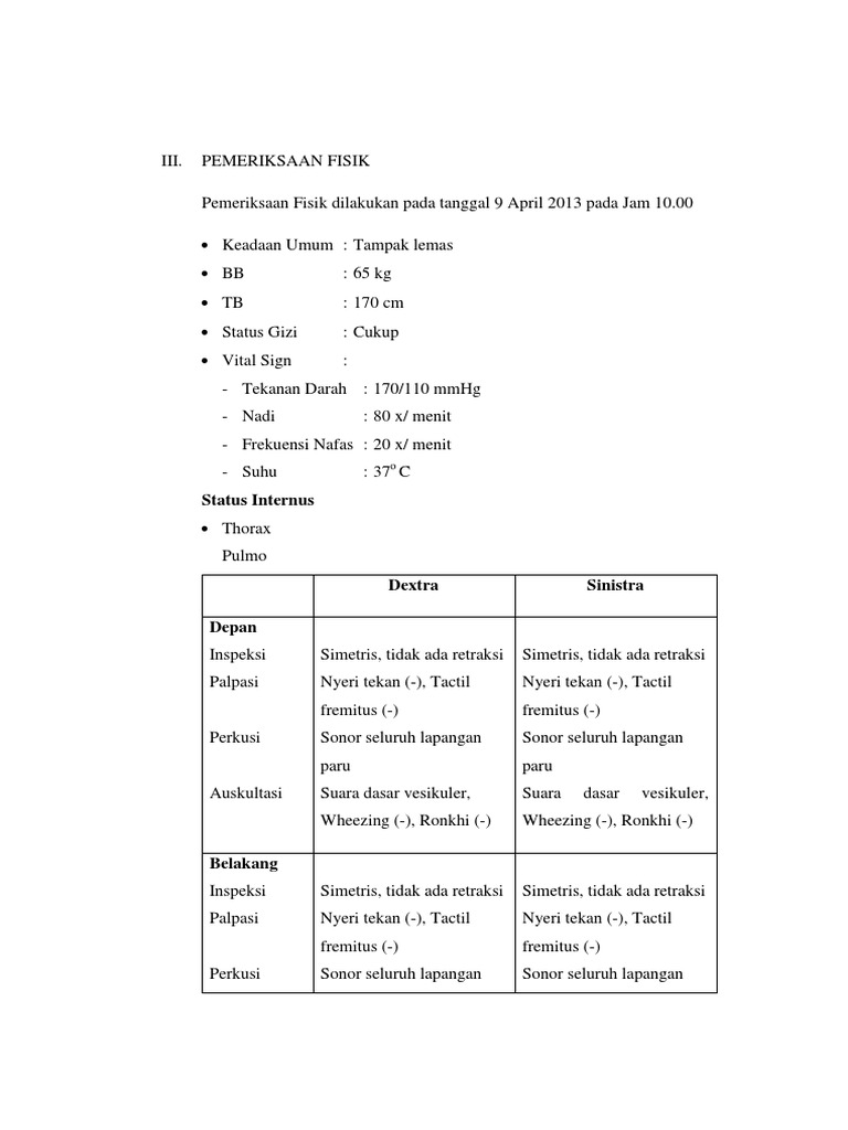 Status Neurologi Stroke | PDF | Kesehatan Holistik