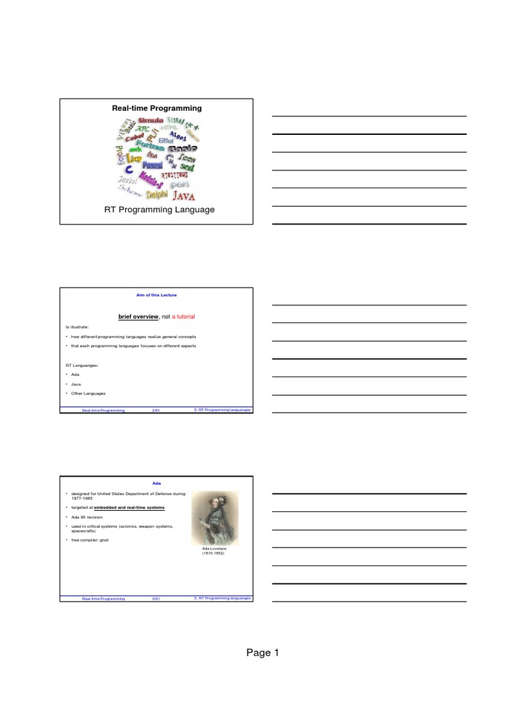 Lect 5 | PDF | Thread (Computing) | Real Time Computing