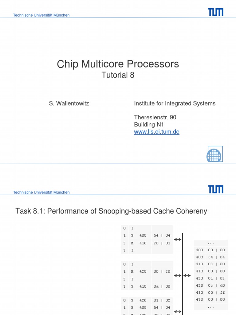 Tutorial08 Solution | PDF | Cpu Cache | Computer Data