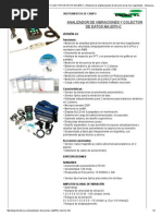 Vibracheck-200-Analizador de Vibraciones Mecanicas | PDF | Acelerómetro ...