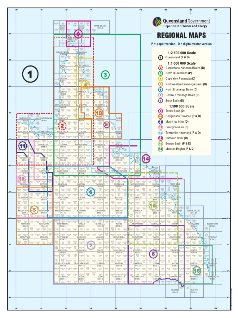Regional Maps Regional Maps: 1:2 500 000 Scale | PDF | Geography ...