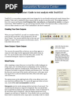 Antconc Tutorial | PDF | Word | Linguistic Morphology