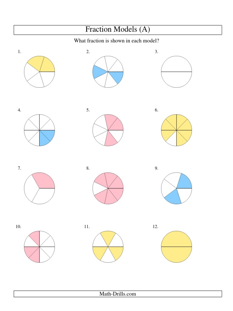 Fraction Models for Students | PDF | Teaching Methods & Materials