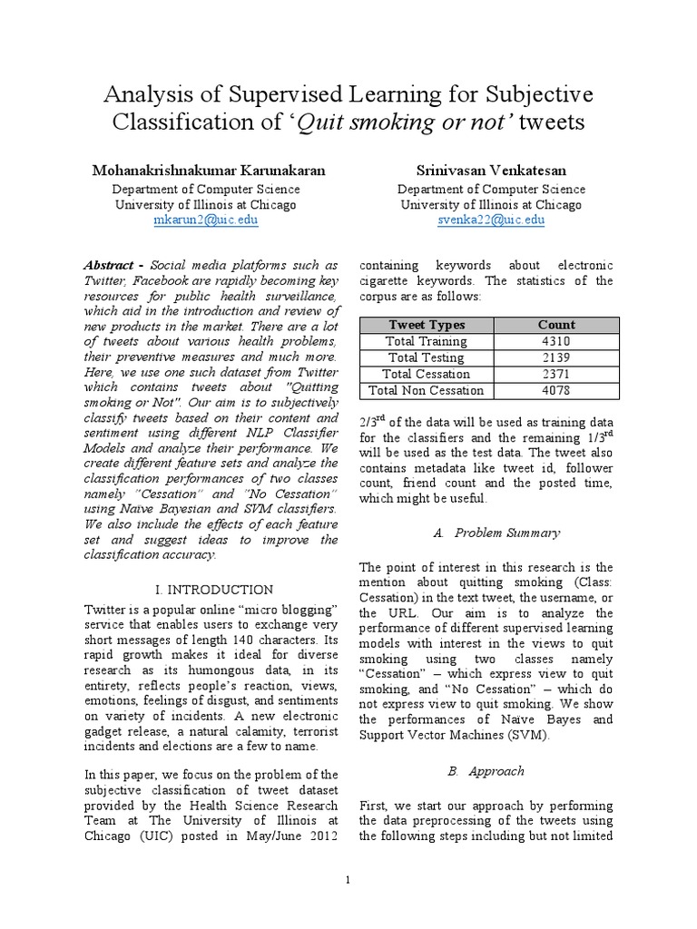 Data Mining Project Report | PDF | Statistical Classification | Part Of Speech