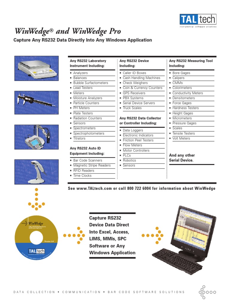 Winwedge and Winwedge Pro: Capture Any Rs232 Data Directly Into Any ...