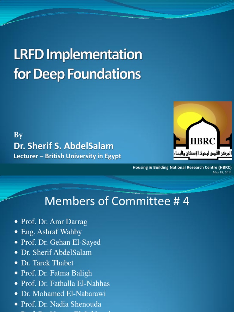 Advantages of LRFD in Structural Design | PDF | Deep Foundation ...