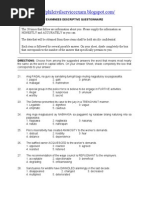 Psychometric Test Sample Questions | PDF | Psychology | Psychological ...