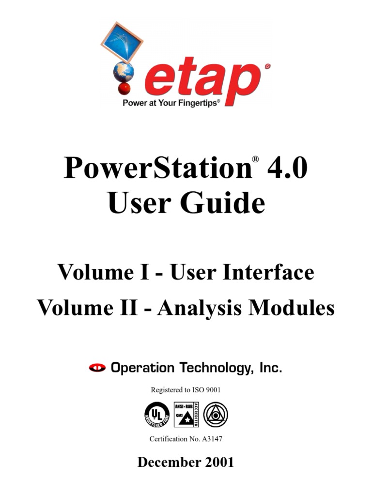 Etap PowerStation® 4.0-User Guide-Dr Tarek Nagla | PDF | Microsoft ...