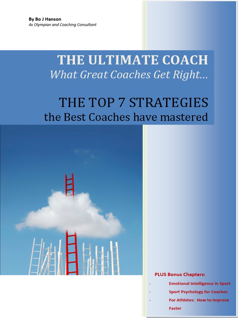The Ultimate Coach Handbook | PDF | Decision Making | Leadership