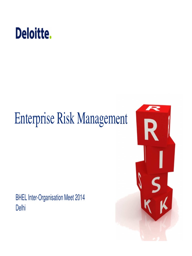 Deloitte-Risk Management Presentation - BHEL IOM February 2014 | PDF ...