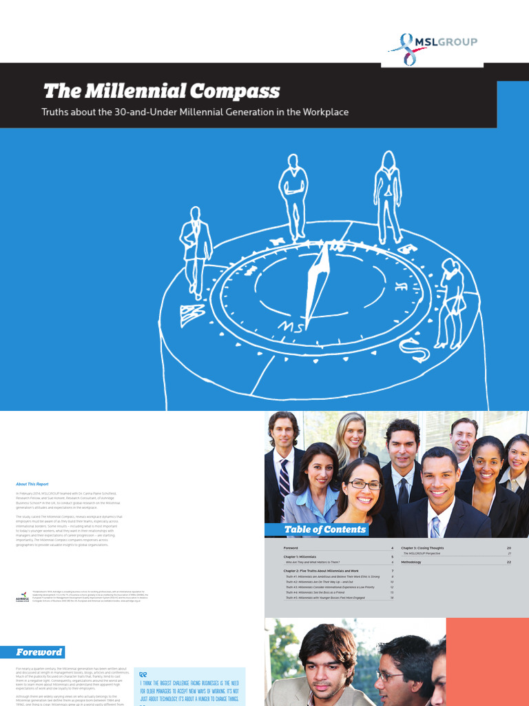 Millennial Workplace Insights Report | PDF | Millennials | Employment