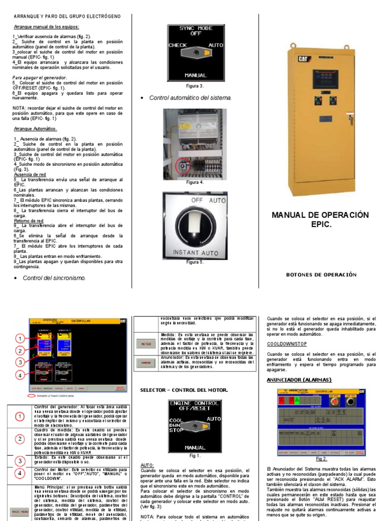 Handbook - Manual de Operacion Epic | PDF | Ingenieria Eléctrica ...