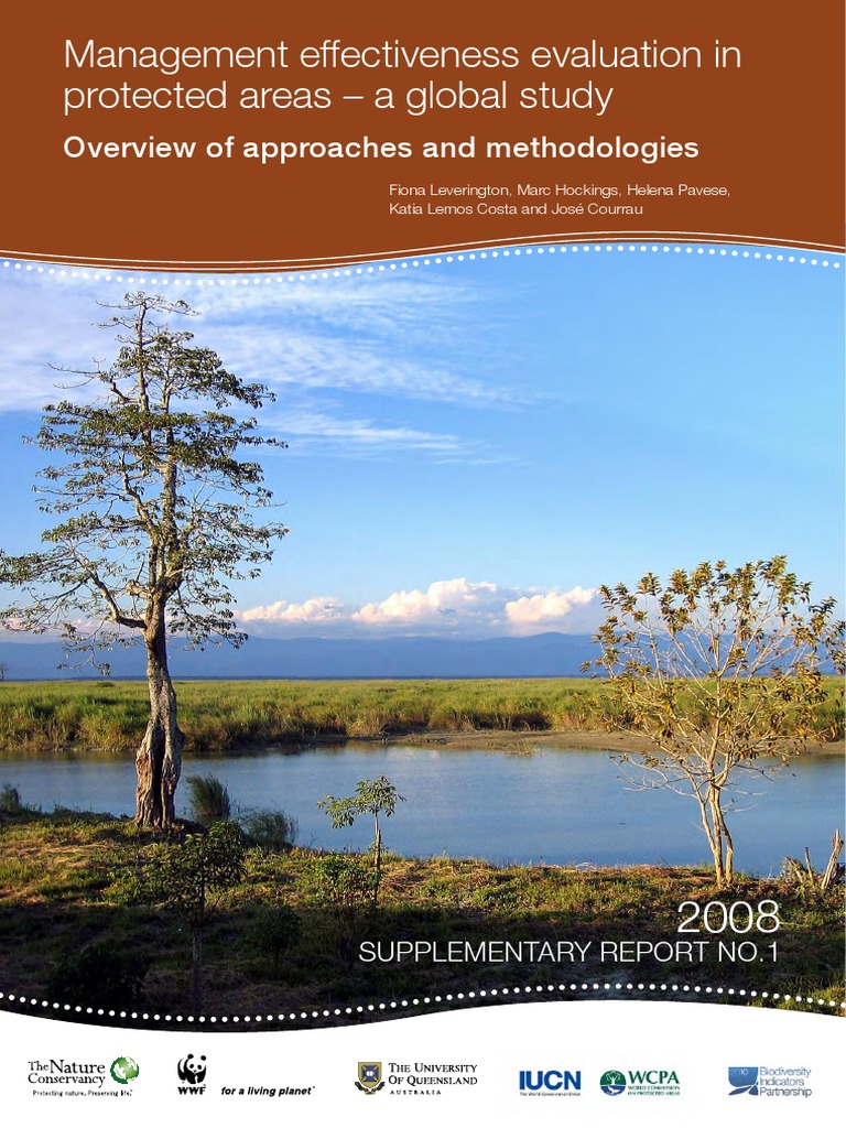 Management Effectiveness Evaluation in Protected Areas - A Global Study | PDF | Protected Area ...