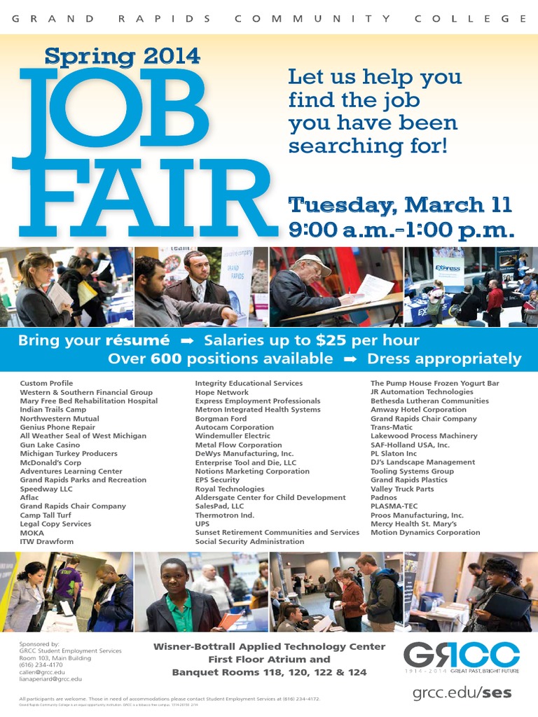 1314-26158 Job Fair Poster | PDF