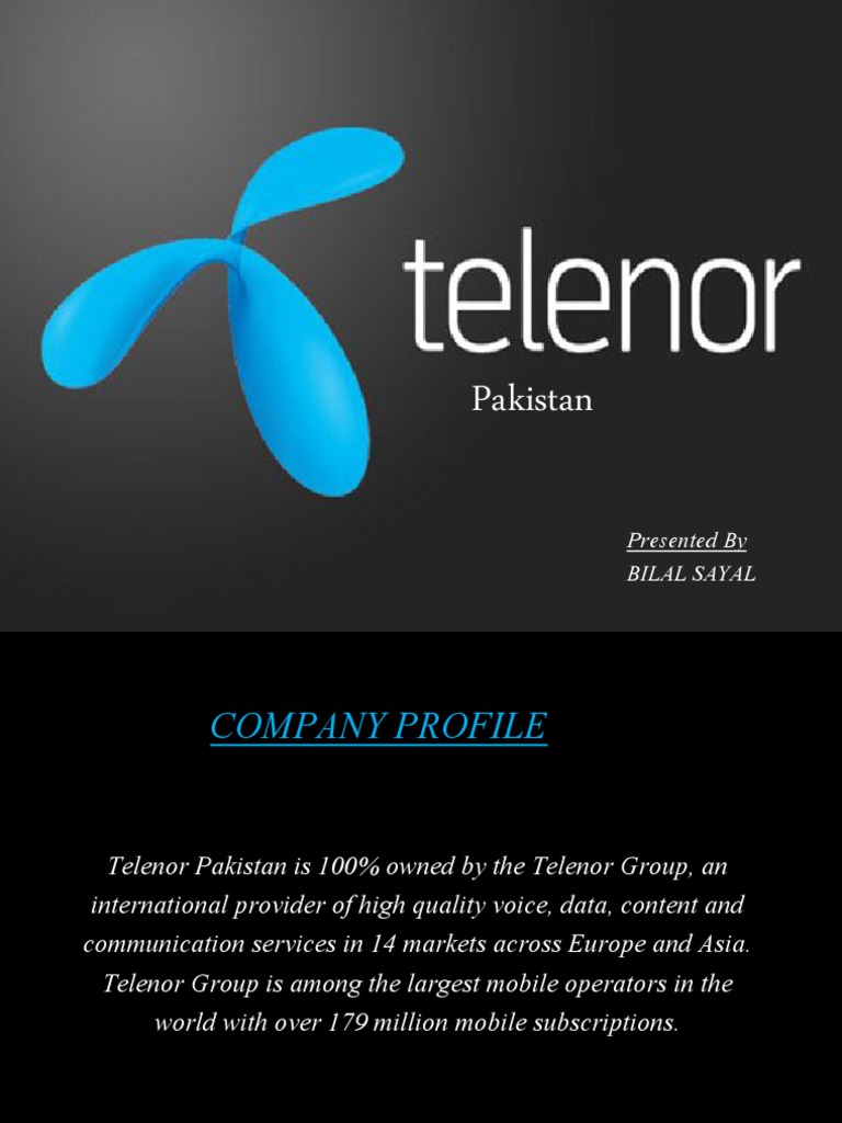 Telenor (Introduction) | PDF | Mobile Phones | Business