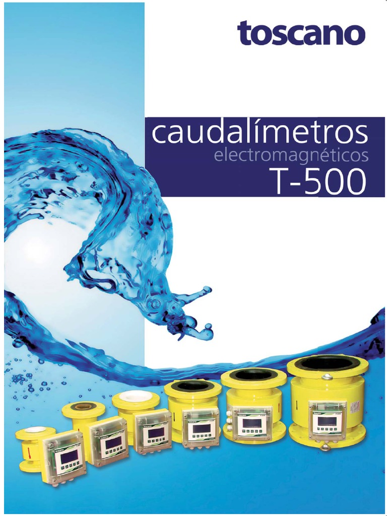 Caudalimetro T 500 Esp PDF | PDF | Medición de flujo | Fuerza