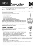 CSEC English A - Oral Presentation Notes Part 1 | PDF | Public Speaking ...