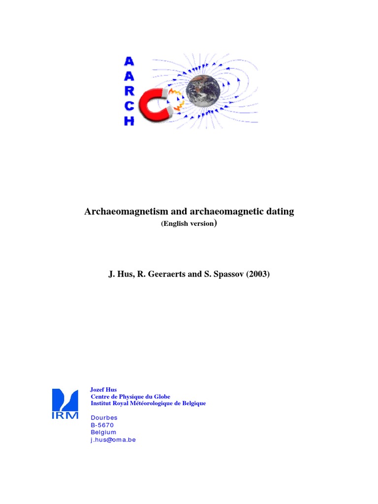 Archaeomagnetism and Archaeomagnetic Dating | PDF | Earth's Magnetic ...