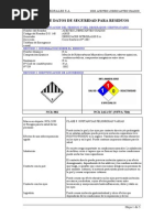 Hoja Seguridad Pintura Sherwin Williams | PDF | Carbón | Descomposición