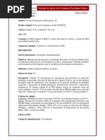DES-II - Escala de Experiencias Disociativas - II | PDF | Sicología ...